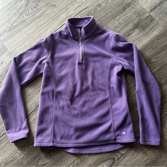 Dover Saddlery | Shirts & Tops | Riding Sport Purple Fleece Pullover ...